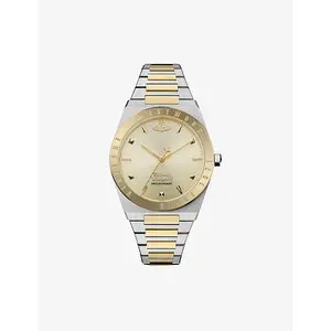VIVIENNE WESTWOOD Vv244cpsg Charterhouse Stainless-steel Quartz Watch - Champagne