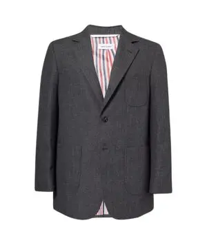 Thom Browne Single-breasted Notch-lapel Wool Blazer