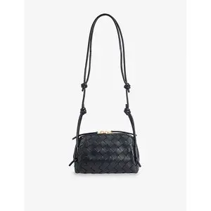Bottega Veneta Loop Mini Leather Cross-body Bag - Black