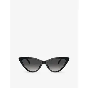 Michael Kors Harbour Island Cat-eye Sunglasses - Black