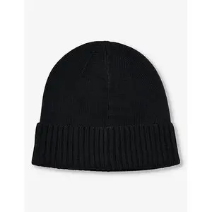 Polo Ralph Lauren Brand-embroidered Wool Beanie - Polo Black