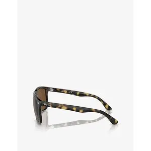 Ray-ban Rb4547 Polished-frame Sunglasses - Brown