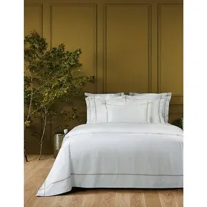YVES DELORME Athena Pillowcase 50x75cm - Pierre