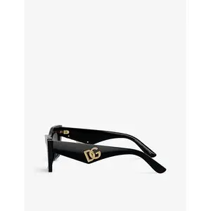 Dolce & Gabbana Acetate Cat-eye Sunglasses