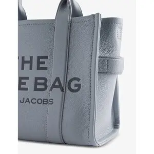 Marc Jacobs Leather Medium Tote Bag - Wolf Grey