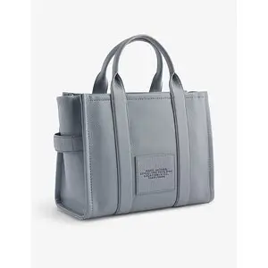 Marc Jacobs Leather Medium Tote Bag - Wolf Grey