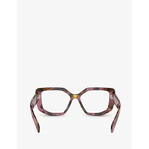 Prada Irregular-frame Acetate Optical Glasses