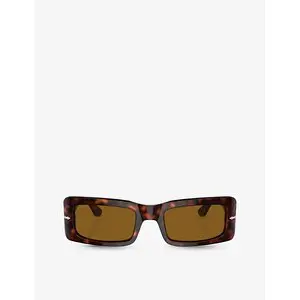 Persol Rectangle Sunglasses - Brown