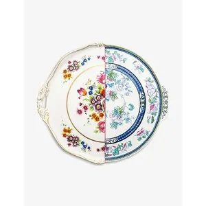 SELETTI Hybrid Dorotea Bone China Porcelain Tray 35cm - One-color