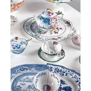 SELETTI Hybrid Dorotea Bone China Porcelain Tray 35cm - One-color