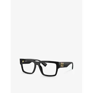 Miu Miu Mu 02xv Rectangle Eyeglasses