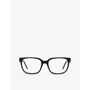 Prada Pr 17zv Square-frame Optical Glasses - Black