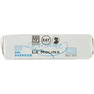 LA MOLINA Extra Large Dark Chocolate Bar With Hazelnuts 250g - One-color