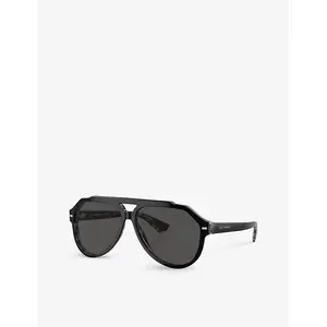 Dolce & Gabbana Dg4452 Aviator-frame Sunglasses