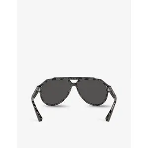 Dolce & Gabbana Dg4452 Aviator-frame Sunglasses