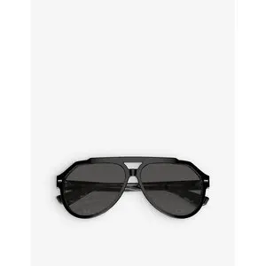 Dolce & Gabbana Dg4452 Aviator-frame Sunglasses