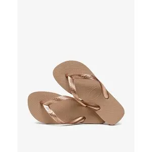 Havaianas Metallic Rubber Flip-flops