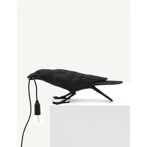 SELETTI Bird Playing Resin Lamp 10.5cm
