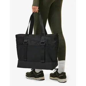 GYMSHARK Brand-patch Woven Tote Bag
