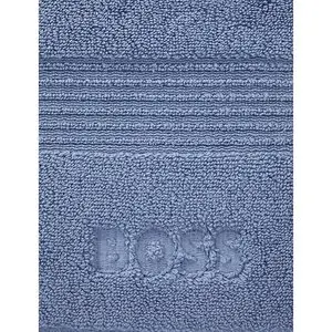 BOSS Logo-embroidered Cotton Bathmat 60cm