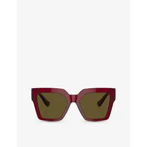 Versace Ve4458 Butterfly-frame Sunglasses - Red