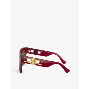 Versace Ve4458 Butterfly-frame Sunglasses - Red
