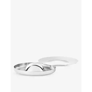 Christofle Circular Stainless Steel Ashtray