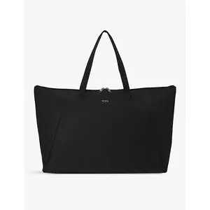 Tumi Branded Nylon Tote - Black/gunmetal