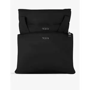 Tumi Branded Nylon Tote - Black/gunmetal