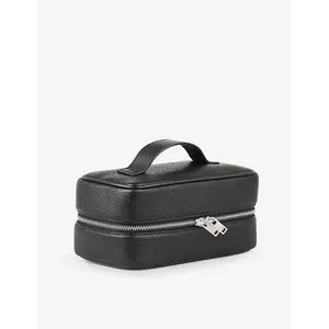 Sandro Grained Faux-leather Wash Bag