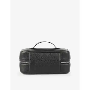 Sandro Grained Faux-leather Wash Bag