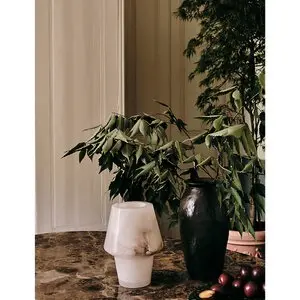 SOHO HOME Ava Tapered Alabaster Vase 25cm