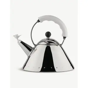 ALESSI Stainless Steel Kettle 1.5l - White