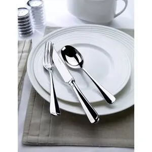 ARTHUR PRICE Rattail Serving Spoon Set Of Four - Steel