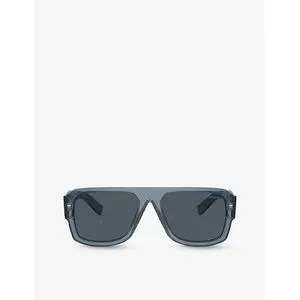 Prada Pr 22ys Pilot-frame Sunglasses - Grey
