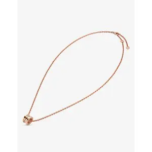 BVLGARI B.zero1 18ct Pendant Necklace - Rose Gold