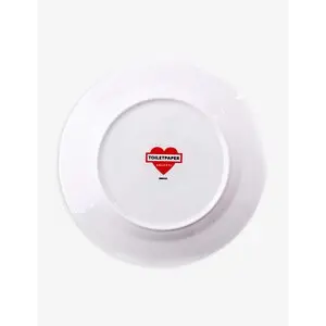 SELETTI Wears Toiletpaper Kitten Porcelain Plate 27cm