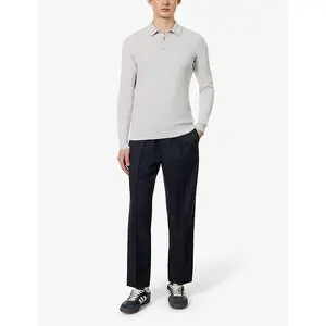 ARNE Funnel-neck Relaxed-fit Cotton-knit Jumper
