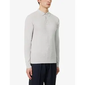ARNE Funnel-neck Relaxed-fit Cotton-knit Jumper