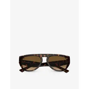 FERRARI Fh2005u Pilot-frame Sunglasses - Brown