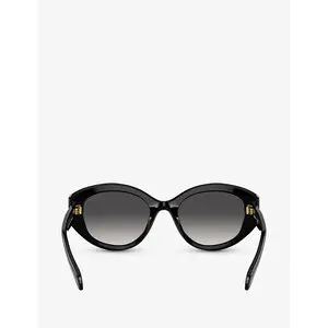SWAROVSKI Sk6005 Irregular Sunglasses - Black