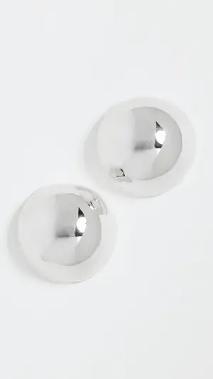 ANNIKA INEZ Large Hemisphere Earrings