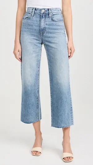 SLVRLAKE Grace Crop Jeans - Lightning Strikes