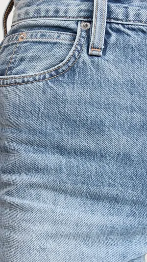 SLVRLAKE Grace Crop Jeans - Lightning Strikes