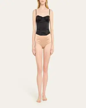Kiki De Montparnasse Tous Les Jours Charmeuse Bustier