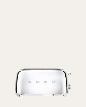 SMEG Retro 4-slice Toaster Chrome