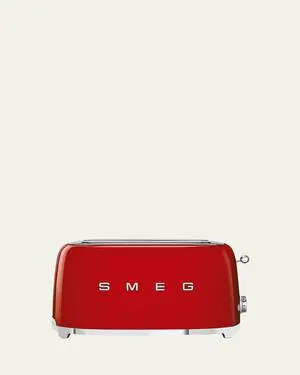 SMEG Retro 4-slice Toaster - Red