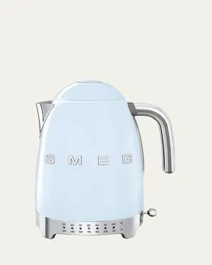 SMEG Retro Variable Temperature Kettle - Pastel Blue