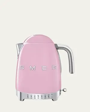 SMEG Retro Variable Temperature Kettle - Pink