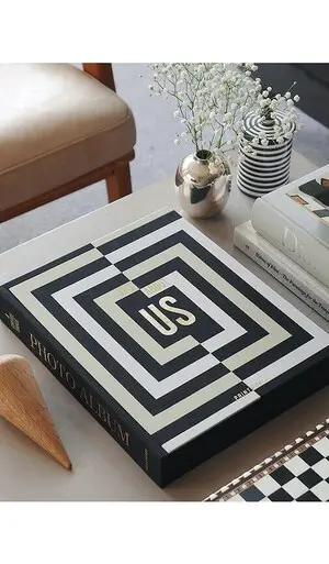 PRINTWORKS It's About Us Photo Album In Black,white - Black Multi